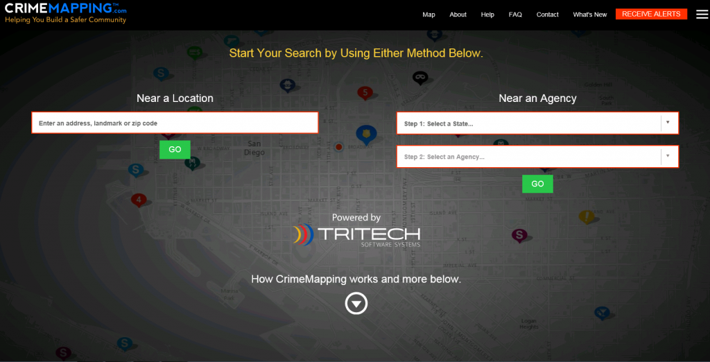 Click Here: Crimemapping.com “Helping You Build a Safer Community” for ...