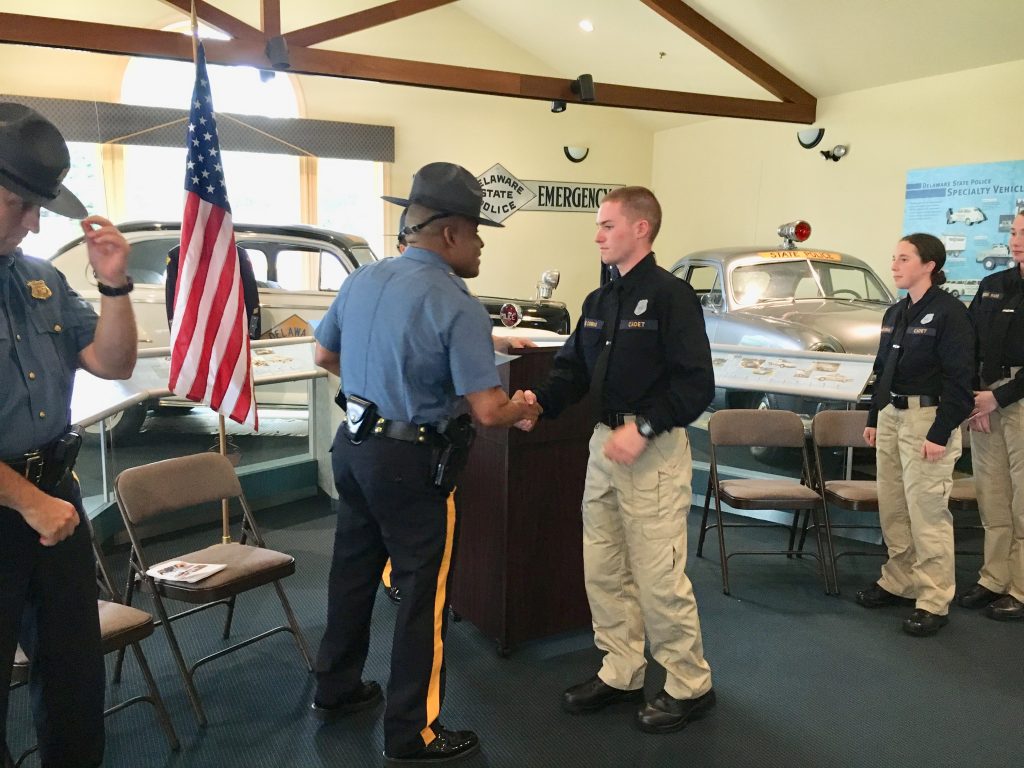 Click on: Delaware State Police Honors Graduates of the Cadet Training ...