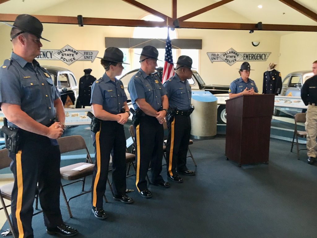 Click on: Delaware State Police Honors Graduates of the Cadet Training ...