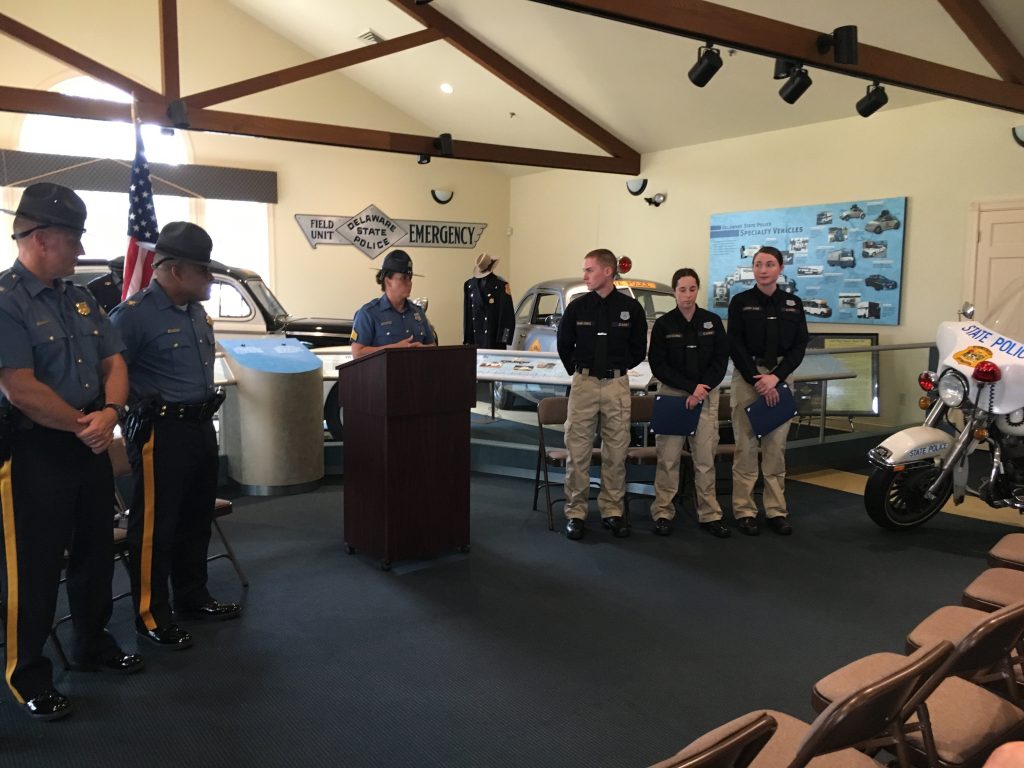 Click on: Delaware State Police Honors Graduates of the Cadet Training ...