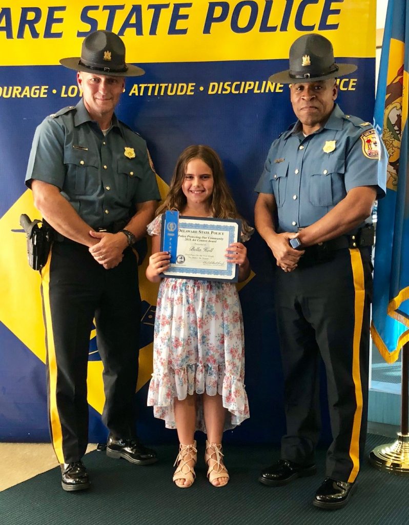 Delaware State Police Honors Art Contest Winners - Delaware State ...
