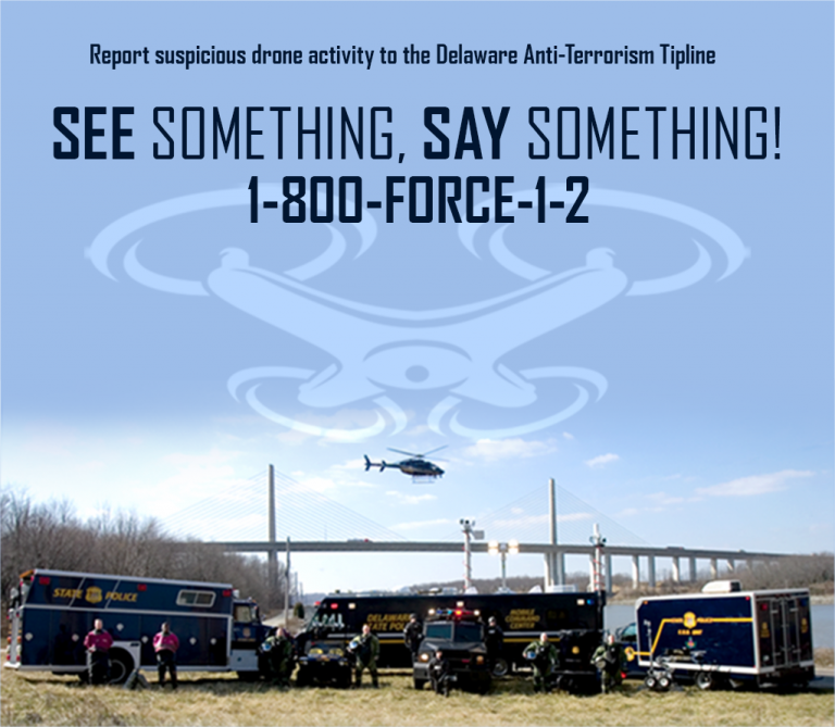 Delaware State Police Urges Public to Responsibly Report Suspicious ...